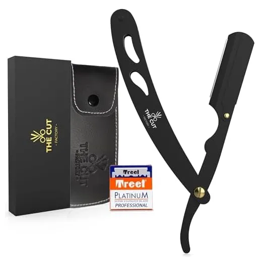 Platinum Treat Cut Factory Straight Razor: Precision at Its Best ...